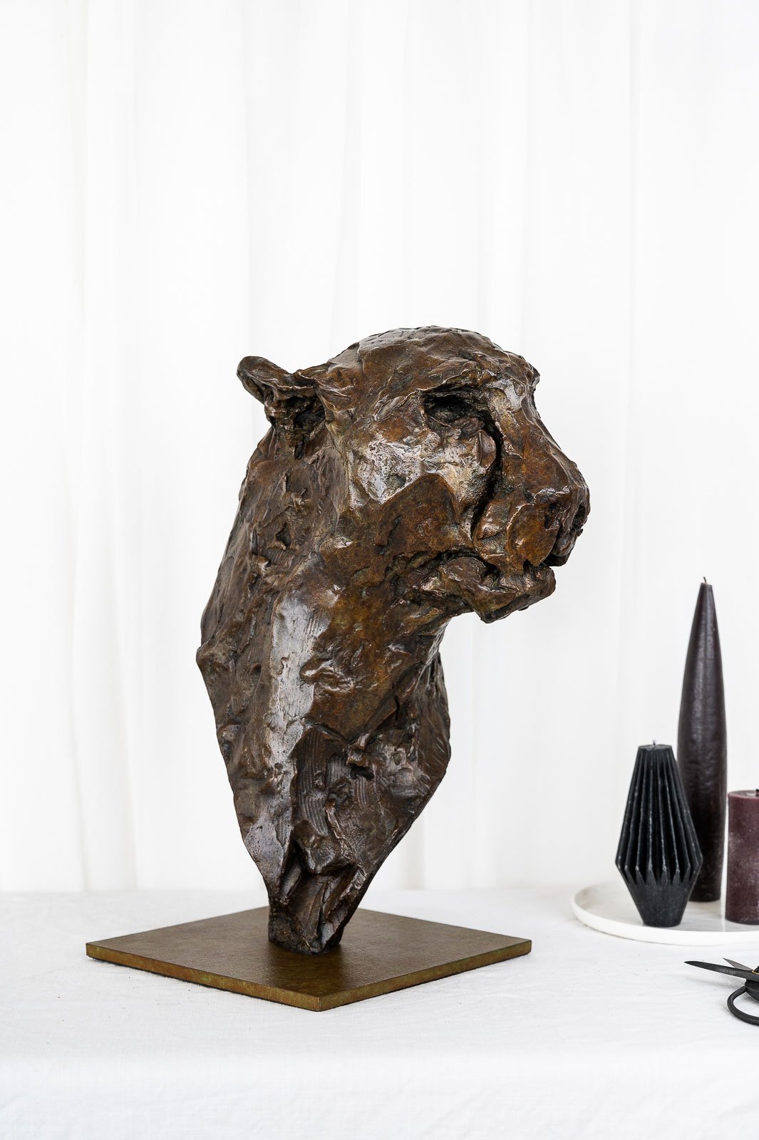 Life Sized Cheetah Bust II – VINCENT DA SILVA SHOP